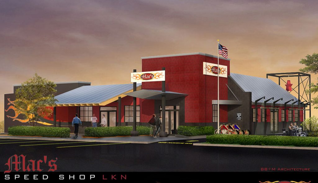 Mac's Speedshop | BB+M Architecture